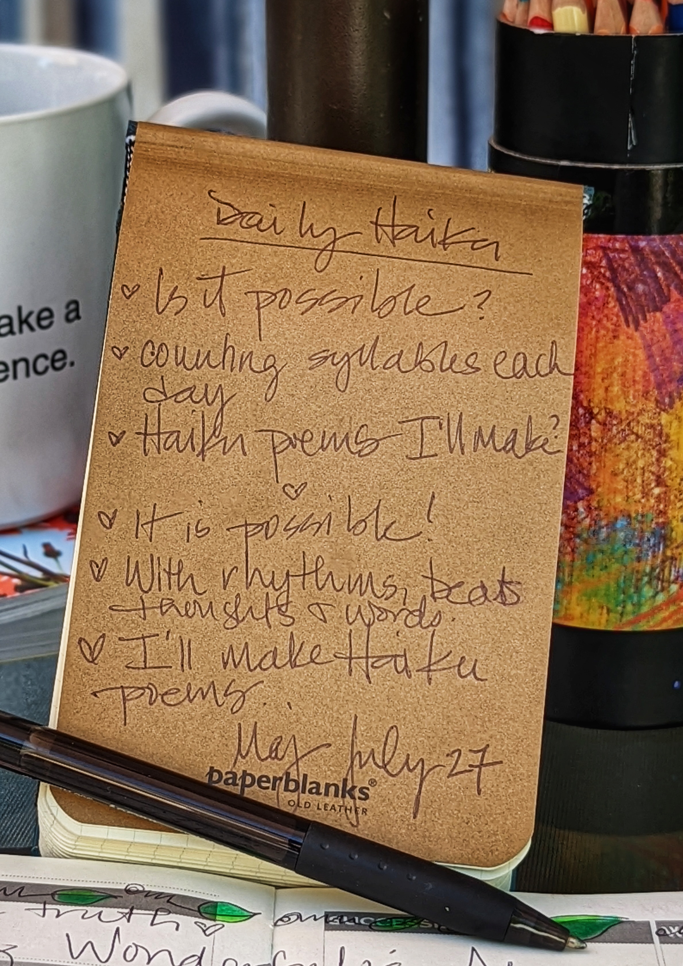 A Daily Haiku Practice | Life lived with relentless creativity